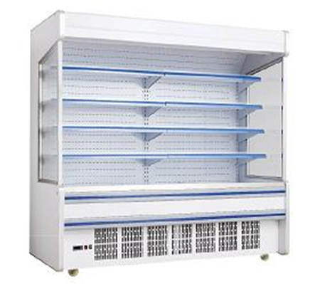 2m Showcase MultiDeck Open Chiller 4 Shelves With Two Sliding Doors