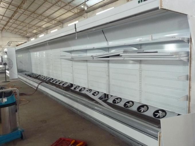 2m Showcase MultiDeck Open Chiller 4 Shelves With Two Sliding Doors