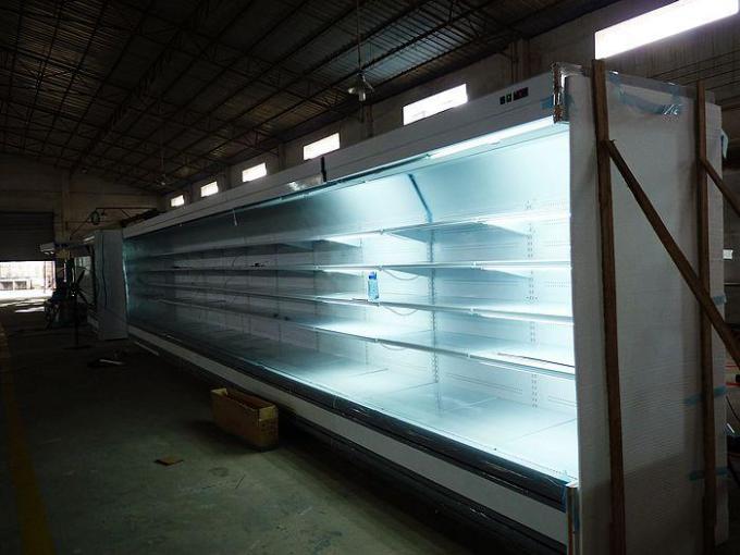 2m Showcase MultiDeck Open Chiller 4 Shelves With Two Sliding Doors