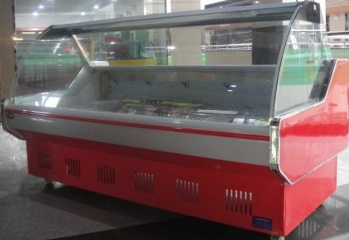 Custom Deli Display Refrigerator , Wheels Dry Heat Refrigerator 2 ...