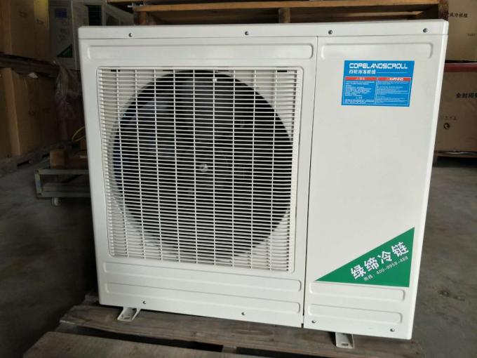 Refrigeration Back Load Display Fridge Freezer With Glass Doors Panel ...