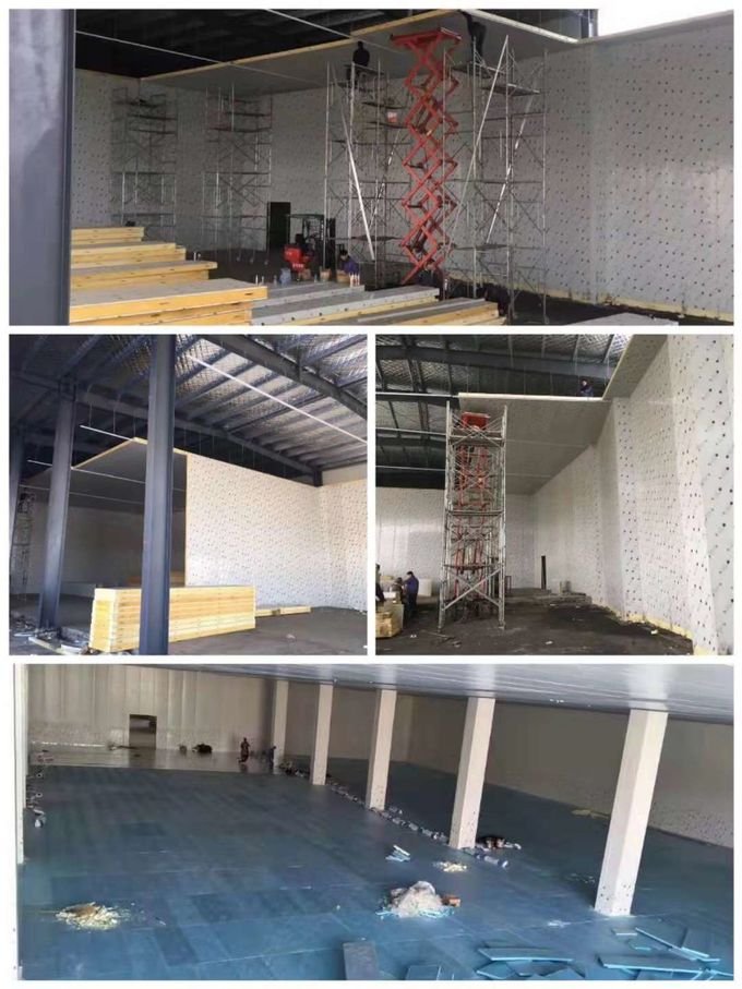 Solar Power Modular Cold Rooms For Farm , Warehouse , Logistic Station