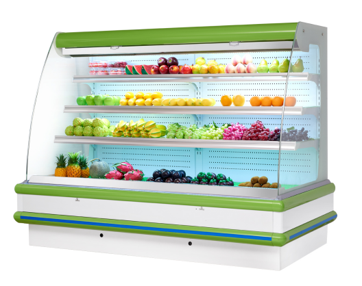 Open Air Merchandiser, Open Chiller for Grab & Go Stores with Embraco ...