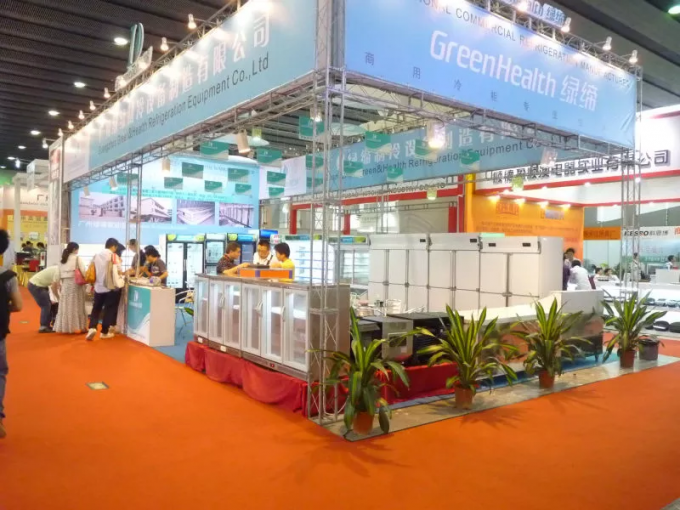 Embraco Compressor Supermarket Open Chiller Multidesk Display Showcase