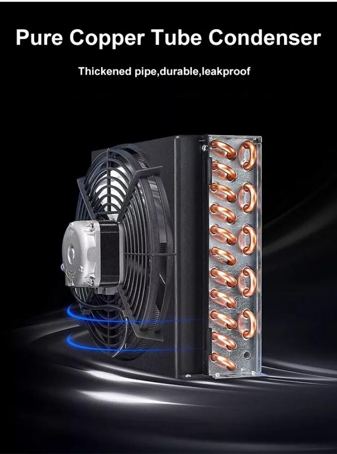 Plug In System Commercial Display Freezer Double door Showcase