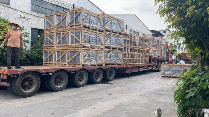 Glass Door Cold Room Freezer For Frozen Food Back Load Fridge