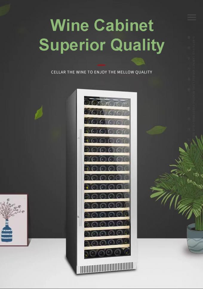 360° Air Ventilation Wine Refrigerator With 418L 220V 50HZ Automatic ...