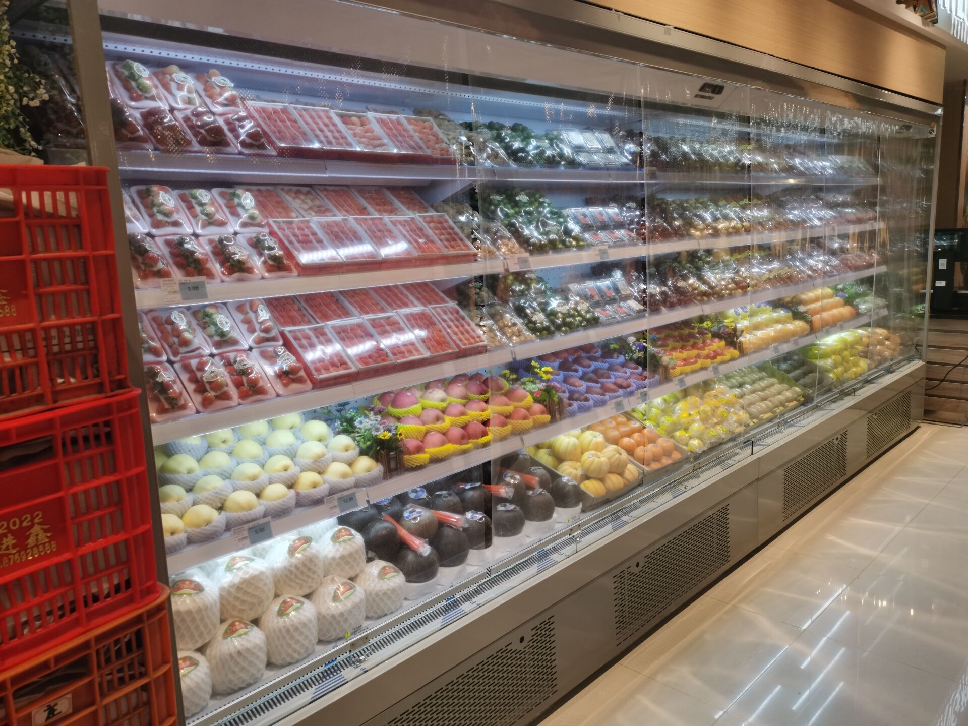 Tips for displaying fruits in a Multi Deck Open Chiller