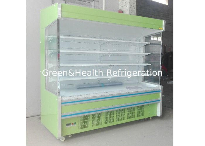 Supermarket Commercial Vegetable And Fruit Display Open Air Multideck ...