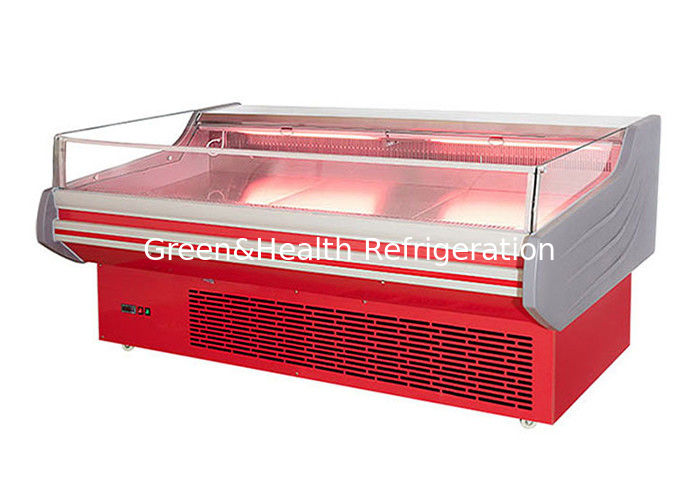 Commercial Open Glass Multiple Colors Fresh Meat Showcase Deep Freezer ...