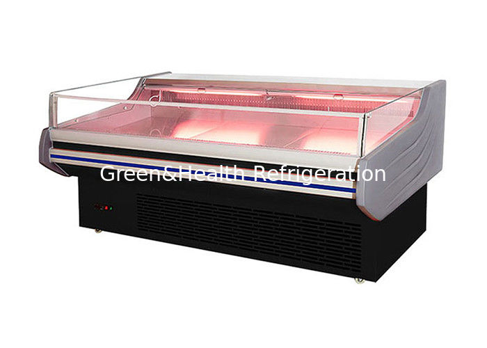 Commercial Open Glass Multiple Colors Fresh Meat Showcase Deep Freezer ...
