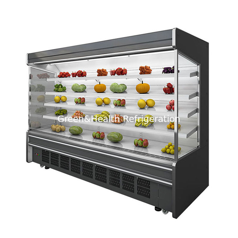Products Fruits Fresh Visible Retail Open Multideck Display Chiller ...