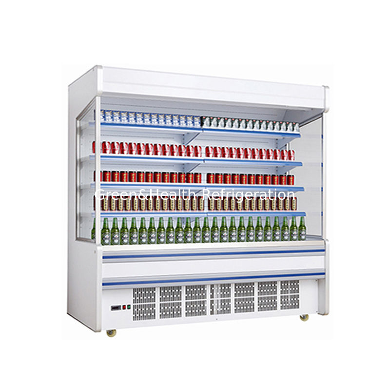Products Fruits Fresh Visible Retail Open Multideck Display Chiller ...