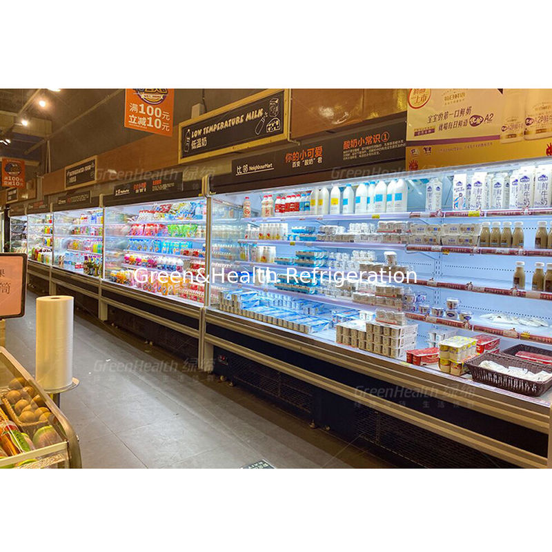 Products Fruits Fresh Visible Retail Open Multideck Display Chiller ...