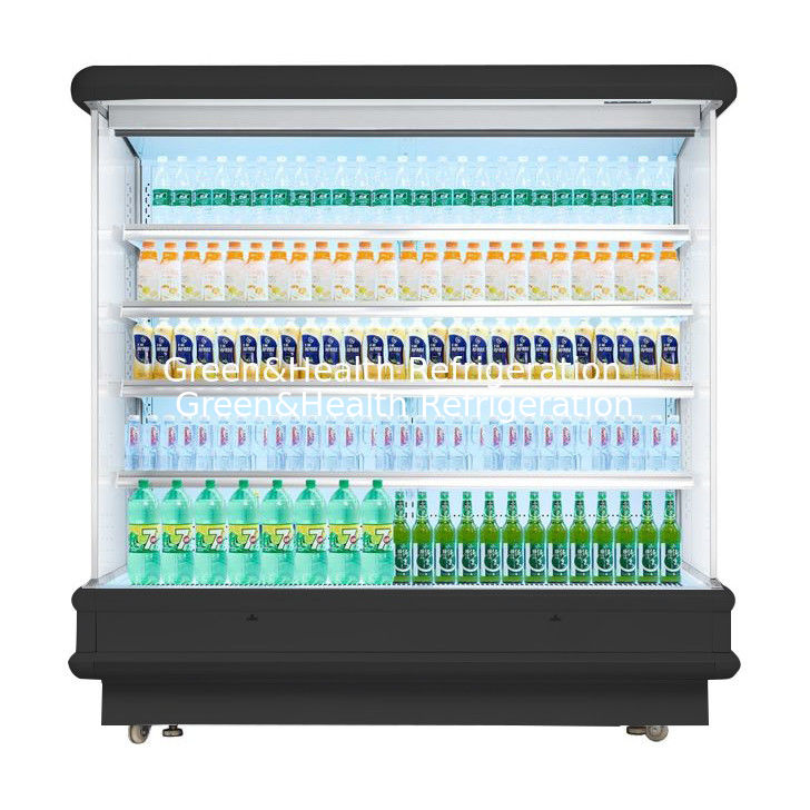 2m Multideck Open Chiller Supermarket Showcase With Copeland Compressor