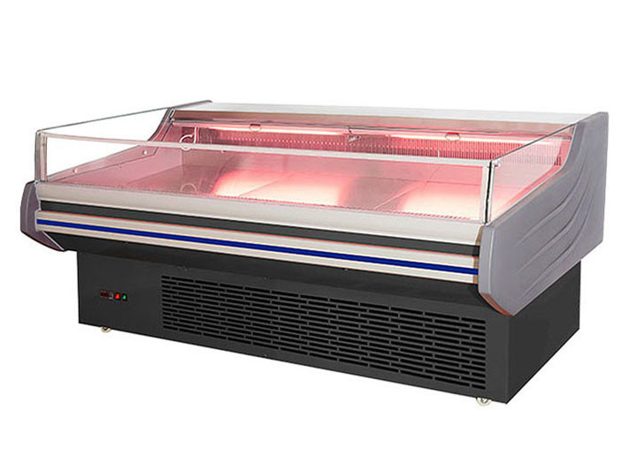 Low Noise Quick Freezing Frozen Meat Display Freezer For Butcher Shop