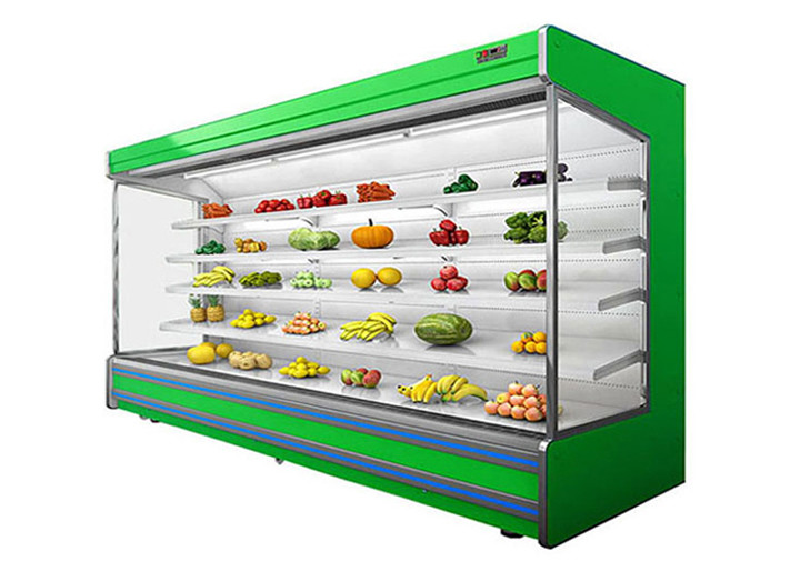 Split Compressor Juice Fruit Air Cooler Beverage Display Refrigerator