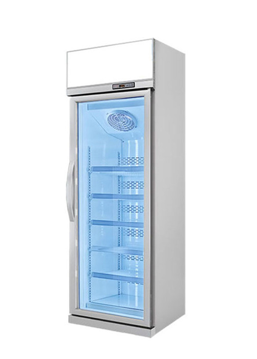Supermarket Ice Cream Freezer 1 2 3 Door Upright Glass Front Display