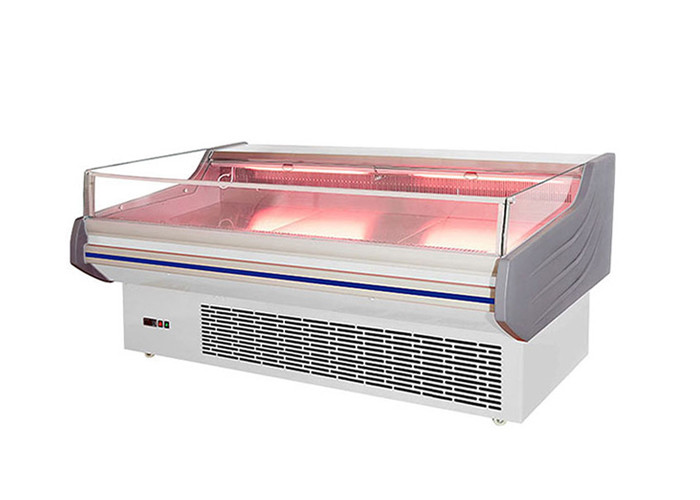 Single Temperature Fresh Meat Butcher Display Fridge For Supermarket