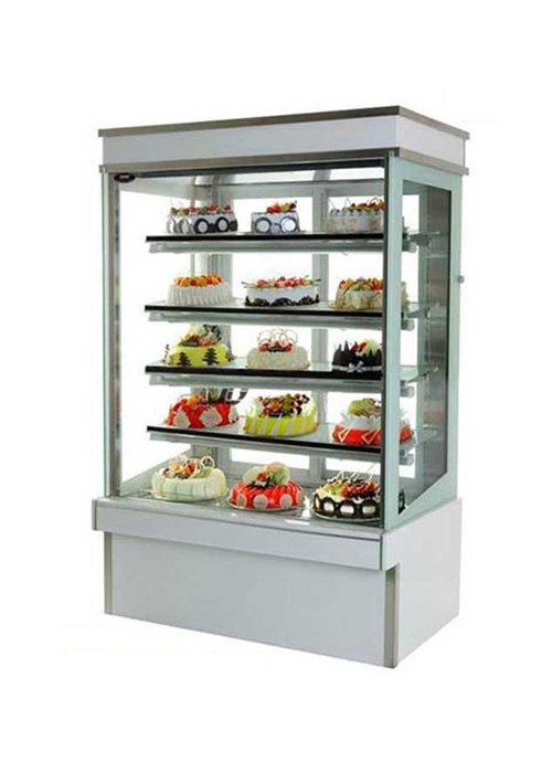 Auto Defrost Cake Display Fridge Bakery Pastry Chiller Cabinets