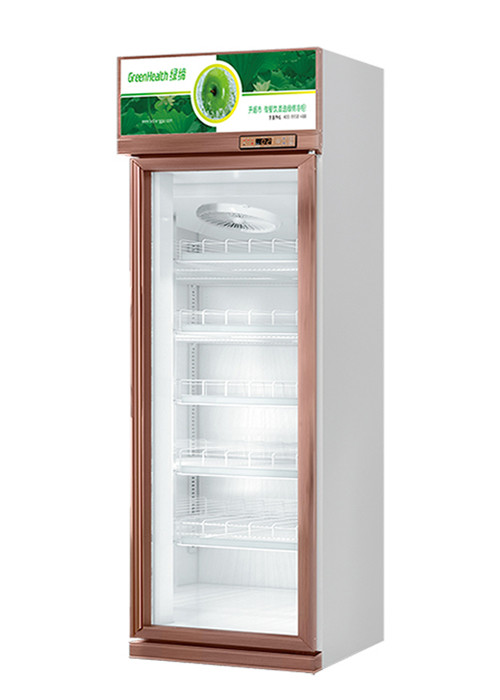 Beverage Upright Display Fridge 479L One Door Self Defrost Drinks Chiller