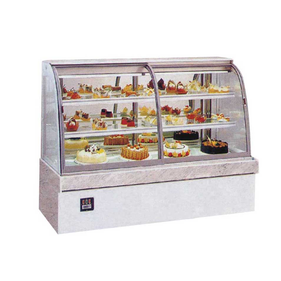 OEM CFC free Bakery Cake Sandwich Display Cooler Cupcake Display ...
