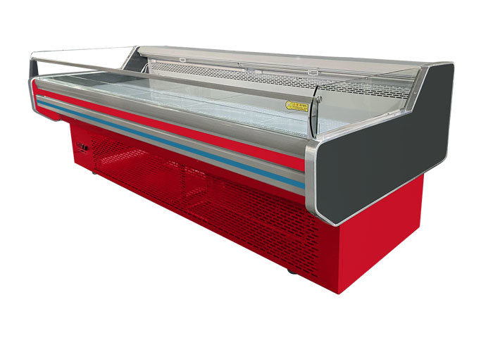 OEM Fresh Meat Display Refrigerator Meat Shop Equipment With Counter