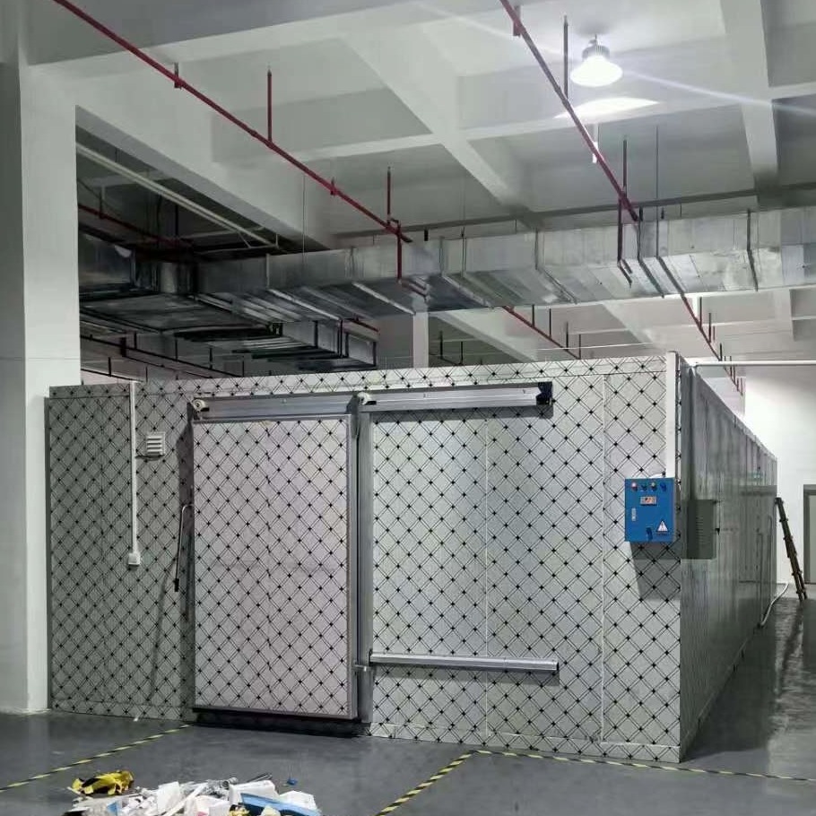 Warehouse Food Cold Storage Room Walk-In Freezer Remote Cold Room