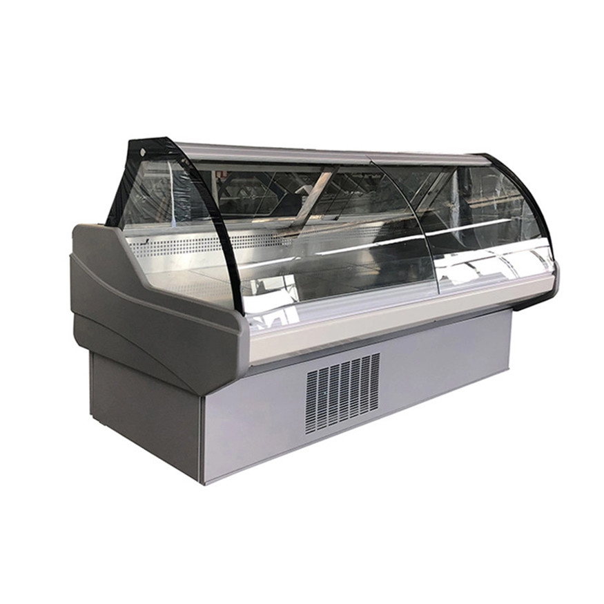 Commercial Deli Display Refrigerator With Sliding / Flip Glass Doors