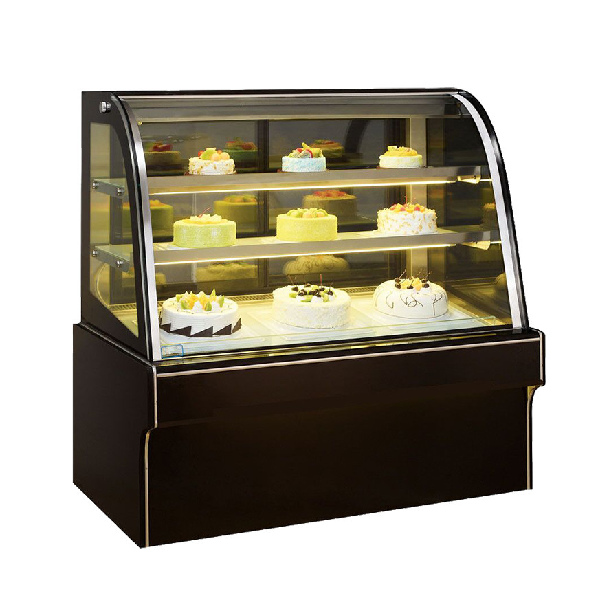 Commercial Bakery Shop Refrigerated Cabinet Case Cake Display Cooler