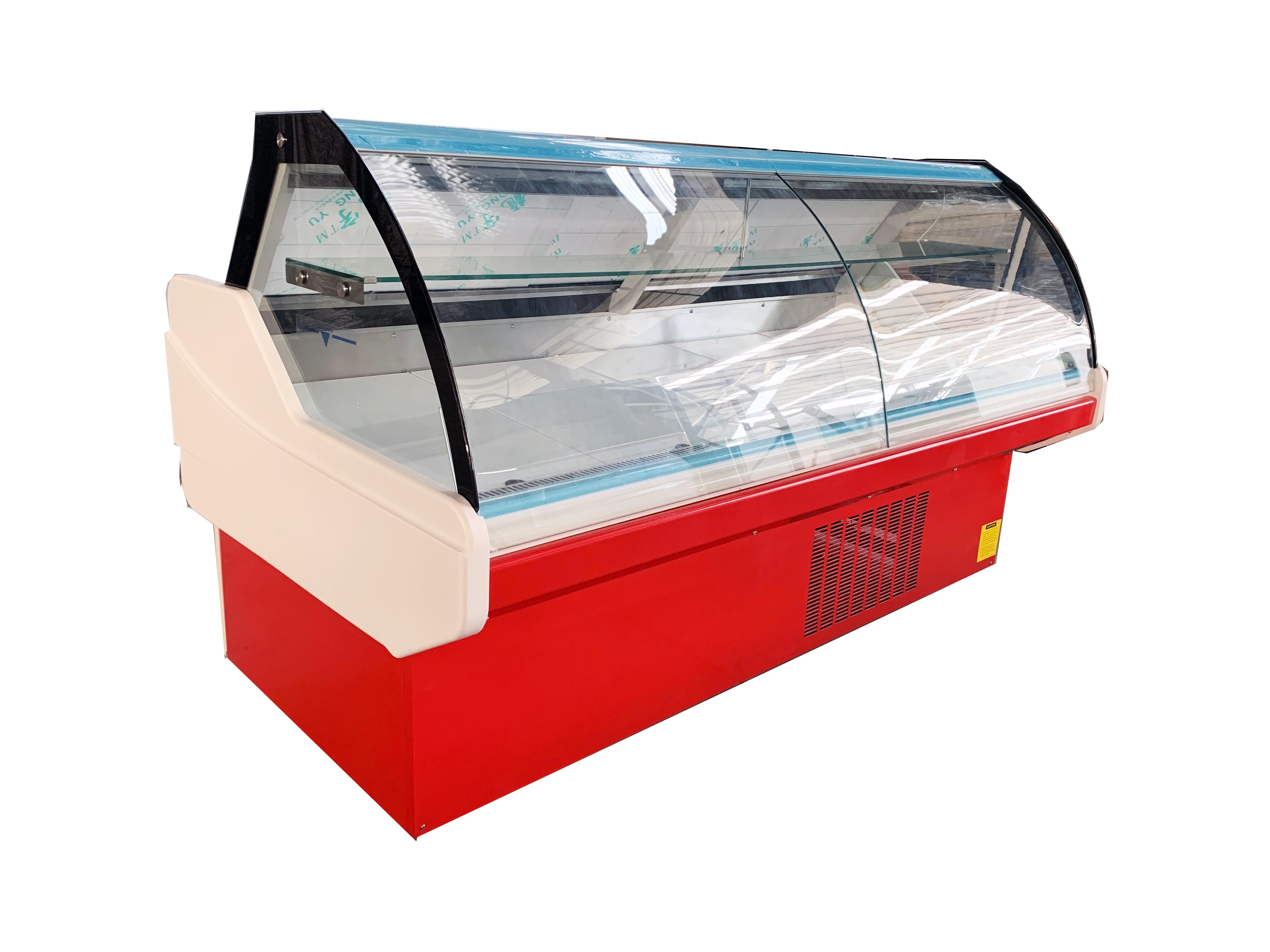 Secop Compressor Deli Fridge Butchery Meat Display Showcase Refrigerator