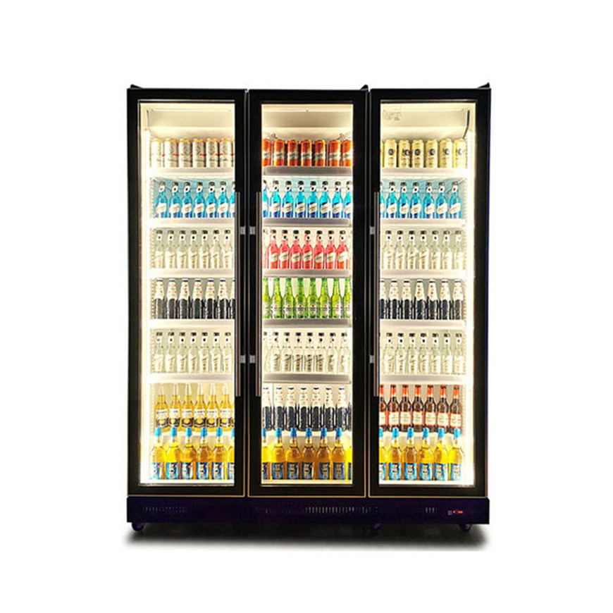 No Top Light Box 740L CCC Auto Defrost Drink And Wine Cooling Refrigerator