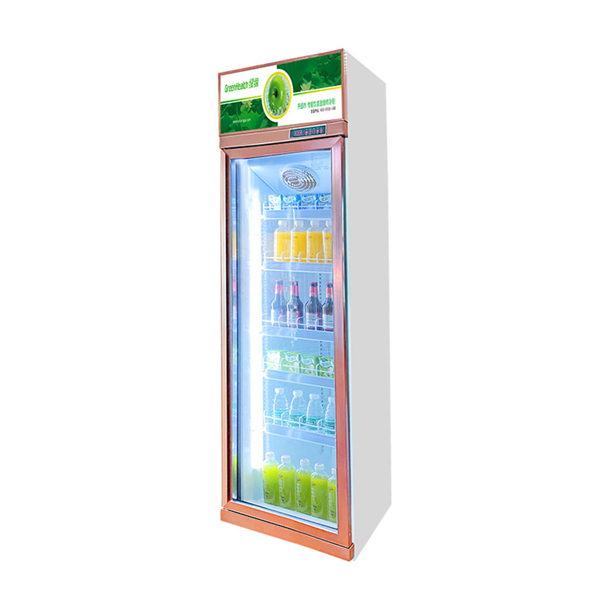 Single 2 3 4 Door Commercial Beverage Cooler For Convenience Grocery Store