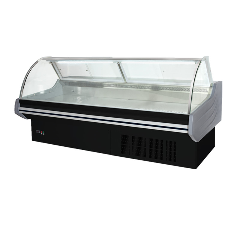 220/50hz Voltage Gas R404a Cooked Food Display Showcase Meat Display ...