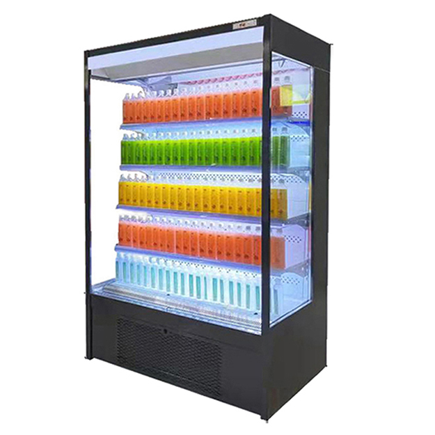 Small Open Style Refrigerators For Storage And Display Of Fruits ...