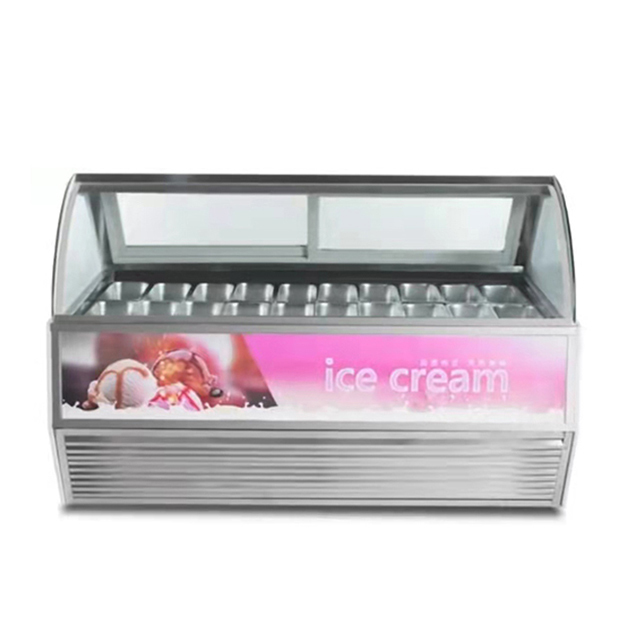 Ice Cream Shops/Cake Shops Use Ice Cream Refrigerated Storage Display ...