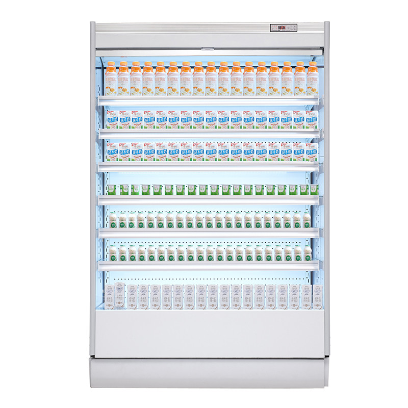 Supermarket Multideck Open Drink Fridge / Milk Display Chiller