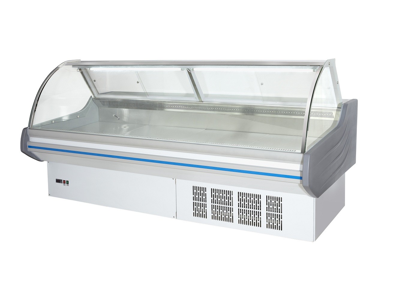2m Long Deli Display Fridge With Embraco Compressor , Meat Refrigerated ...