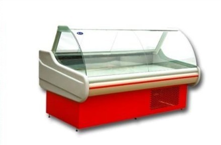 Self Contained Food Deli Display Refrigerator , Meat Display Counter ...
