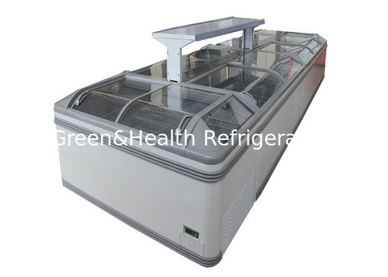 900L Supermarket Deep Chest Freezer Ice Cream Display Frozen Food Freezer