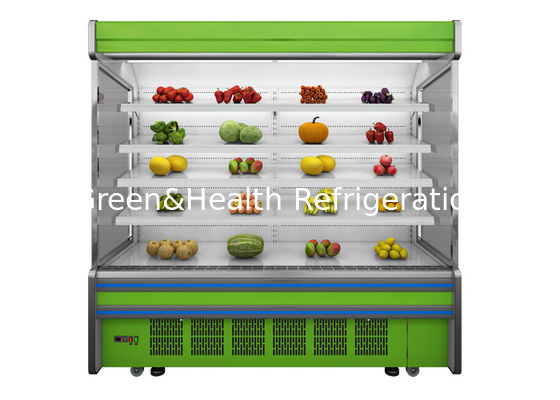 2412L Commercial Refrigeration Equipment Multideck Cabinet Open Display ...